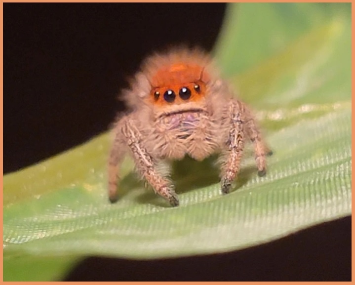 Regal Jumping Spider - Phidippus Regius - Everglades - Orange Morph ...